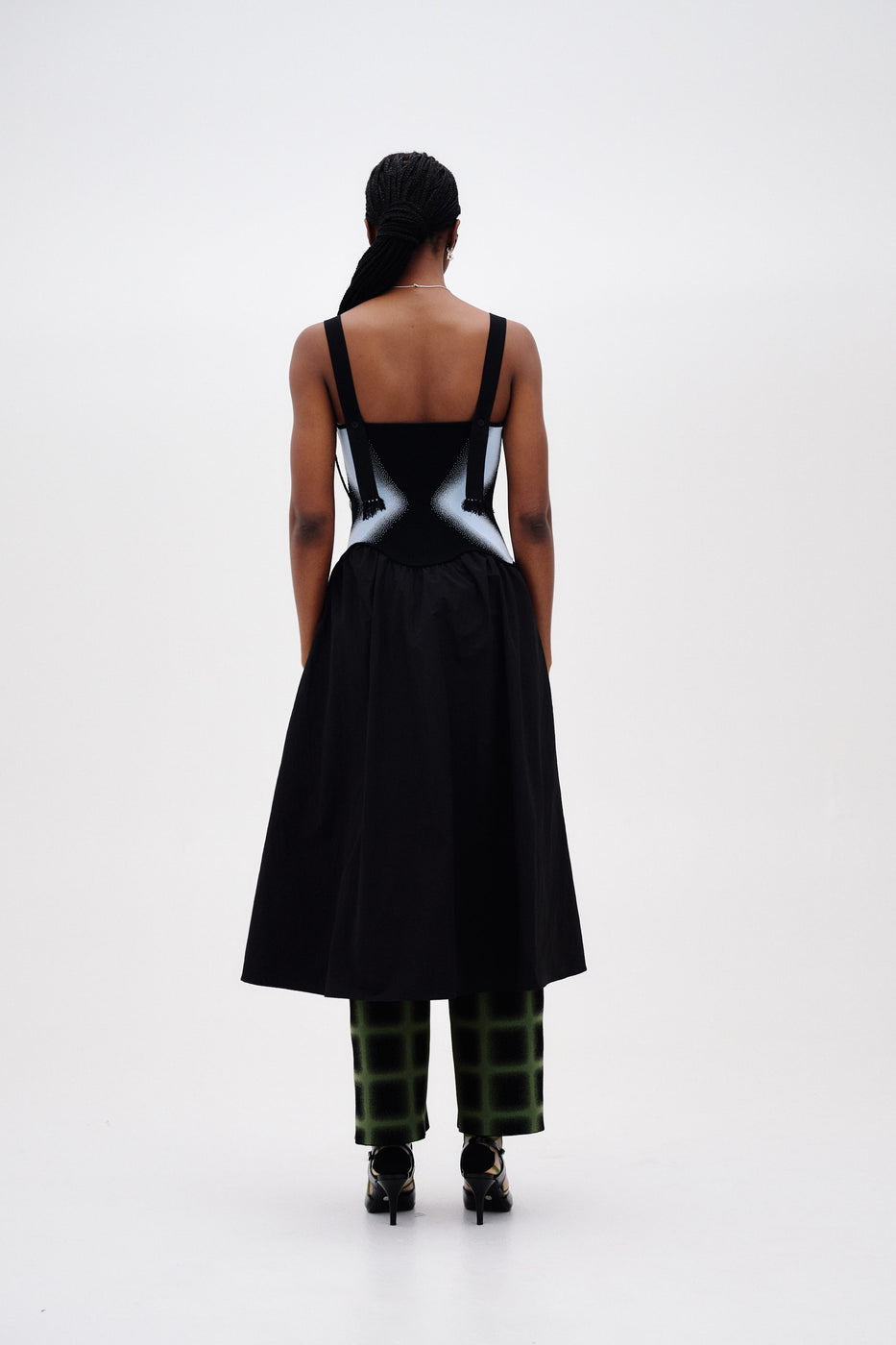 MUSHU MIXED MEDIA TANK DRESS– PH5
