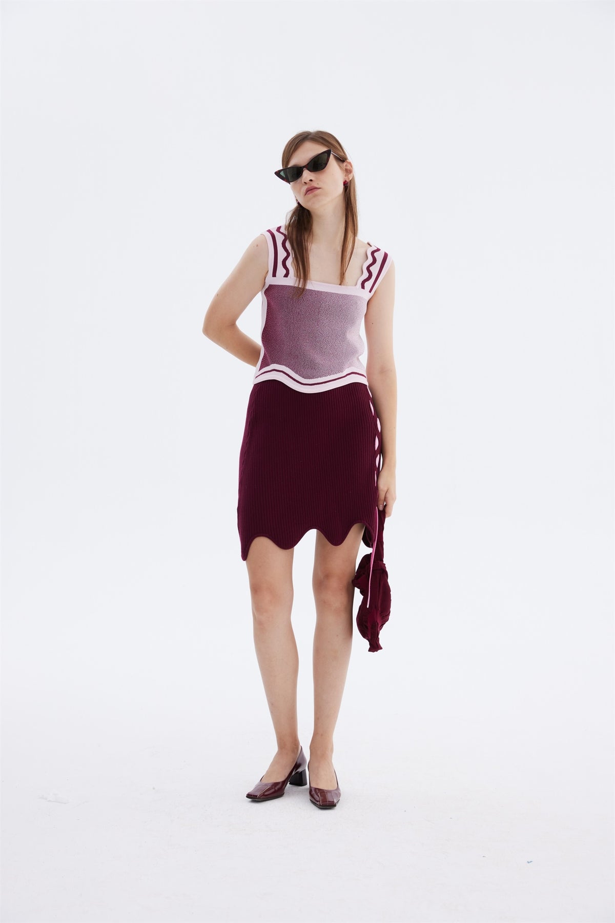 ZANE WAVY CROPPED TANK– PH5