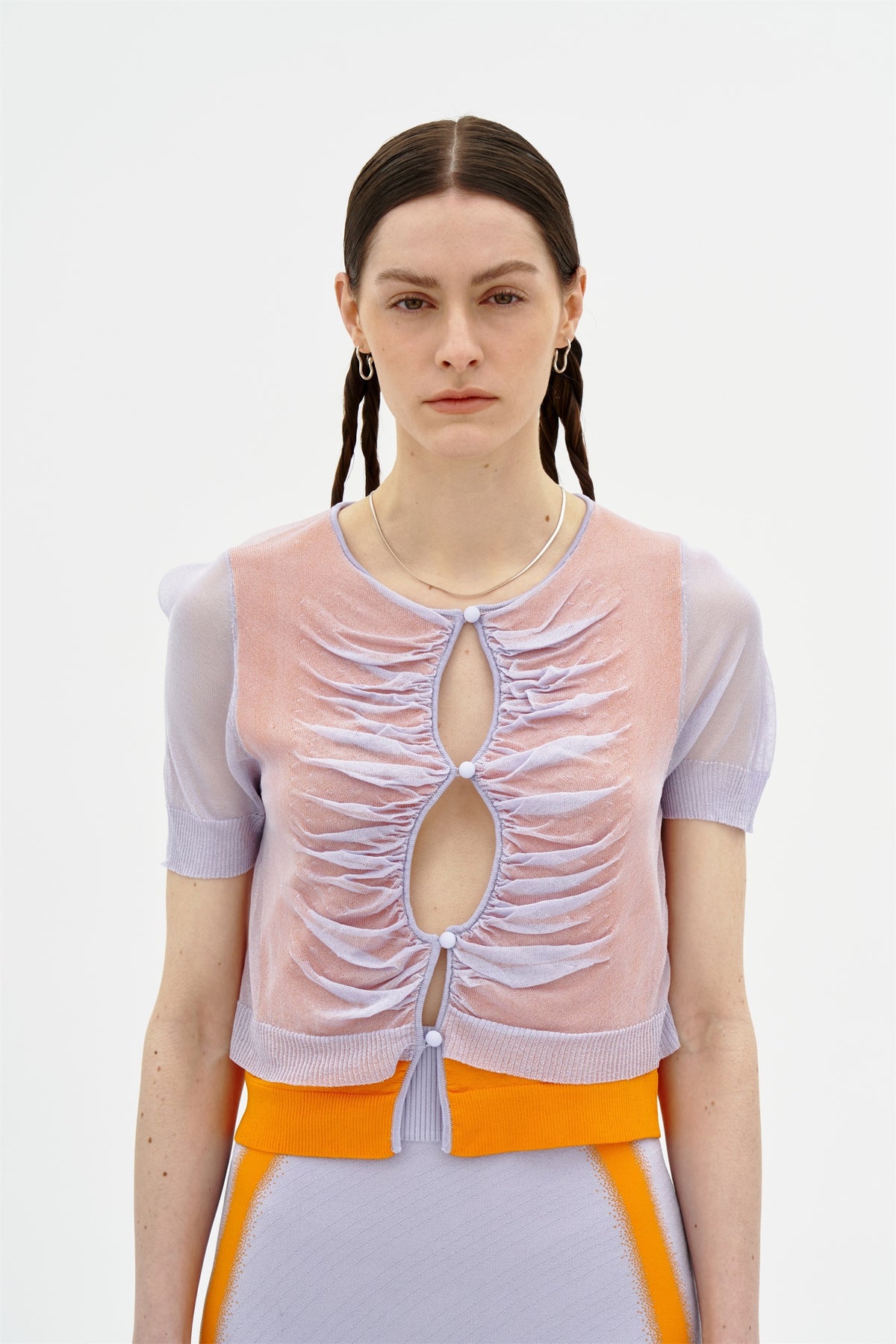NALA SHEER LAYERING CROPPED TEE– PH5