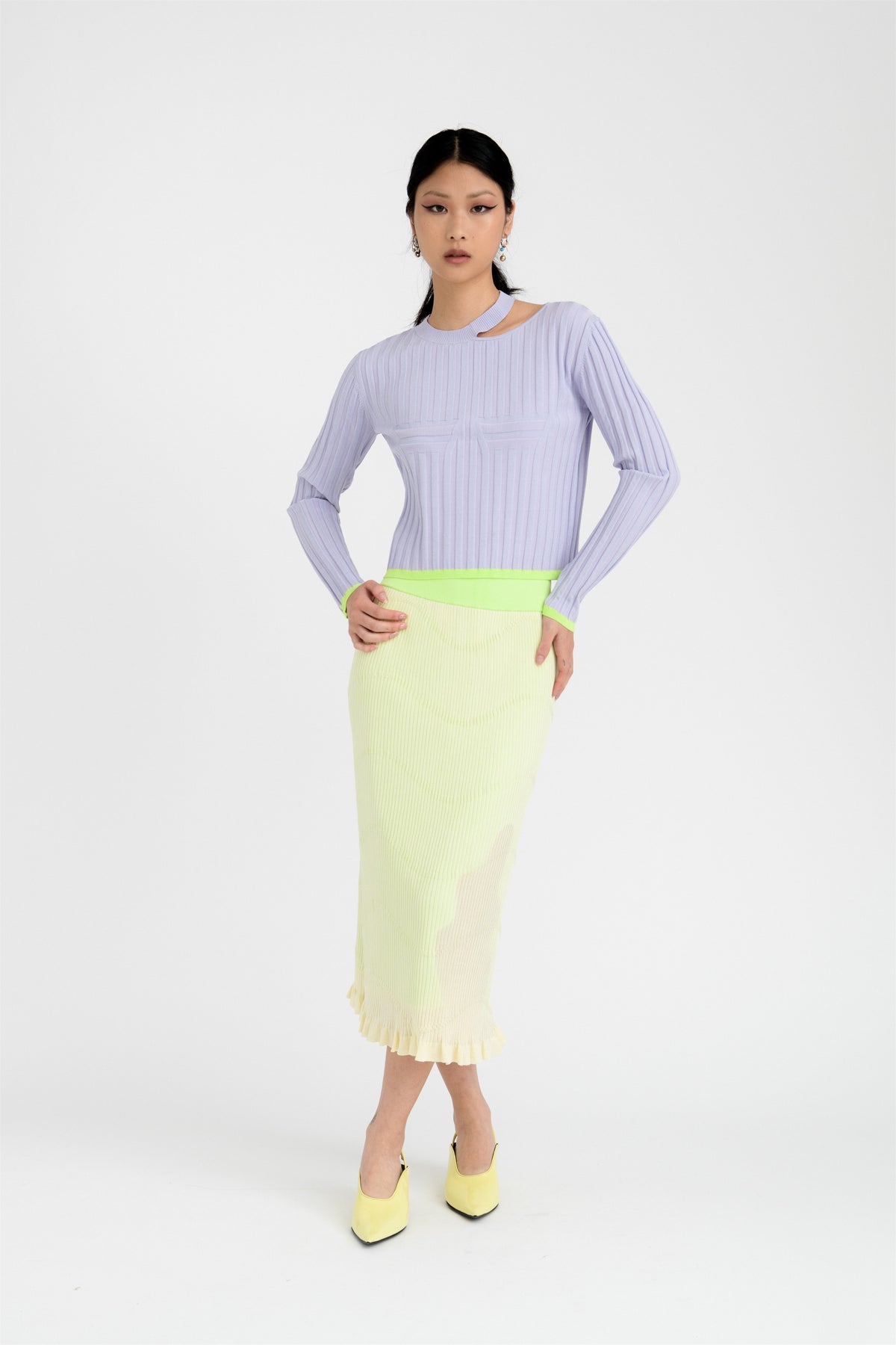 PIPE LONG SLEEVE CROPPED TOP– PH5